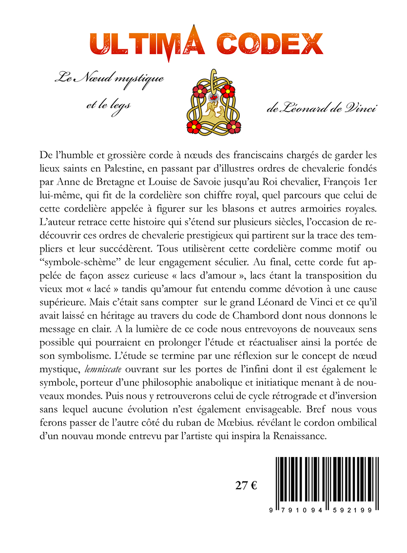 couv_4eme ultimacodexvinci | Toison d'Or